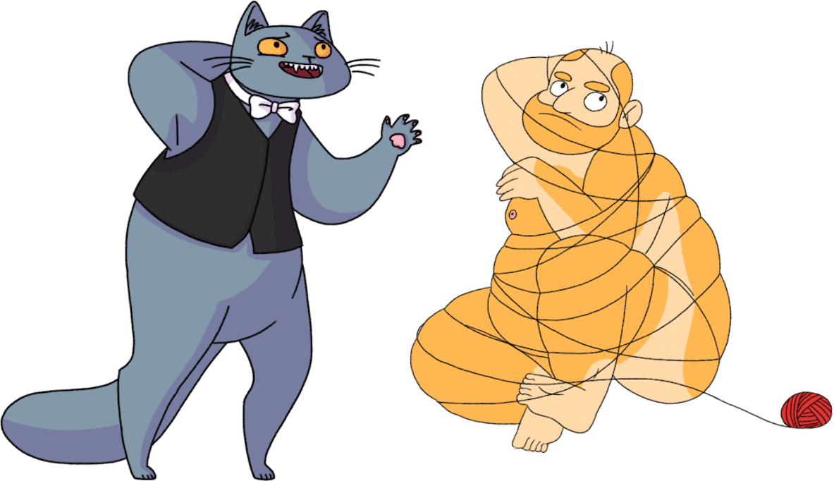 We Chat With Caitlin Major About Her Kitty Comic Strip "Manfried the ...