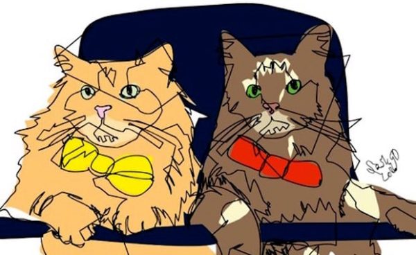 Artist Sasky D Talks About Her "Crap Drawings" of Cats - Catster