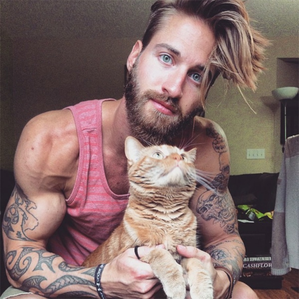 Meet Travis DesLaurier, Hot Cat Model, Humorist, Entrepreneur - Catster