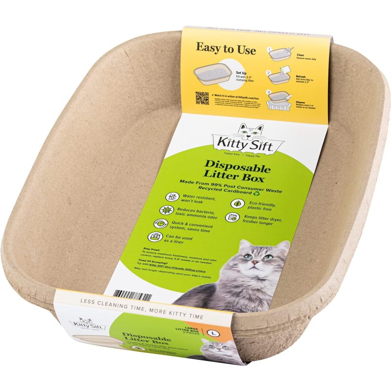8 Best Disposable Litter Boxes in 2026 - Reviews & Top Picks - Catster