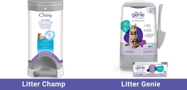 Litter Champ vs. Litter Genie: How Do They Compare? 2026 Comparison ...
