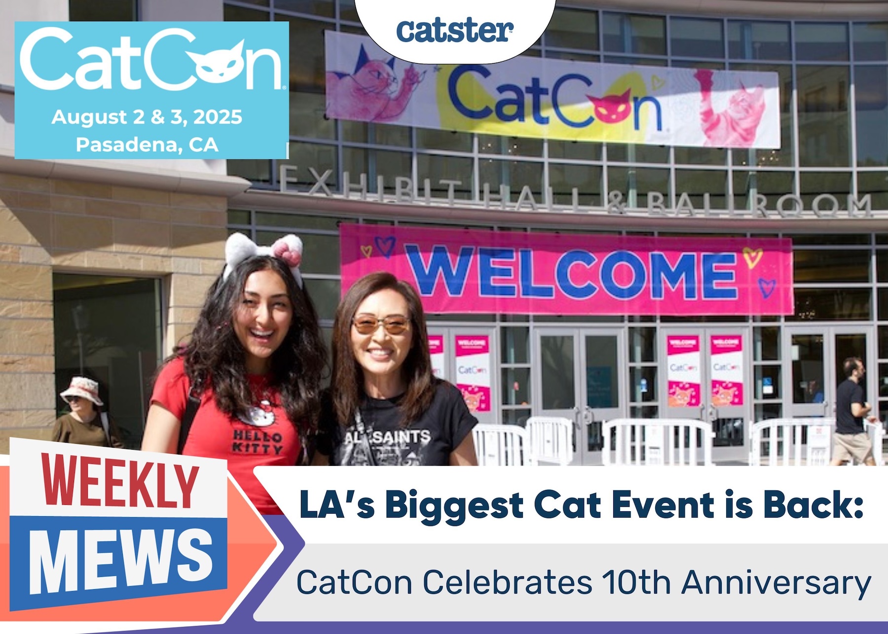 LA’s Biggest Cat Event is Back: CatCon Celebrates 10th Anniversary ...